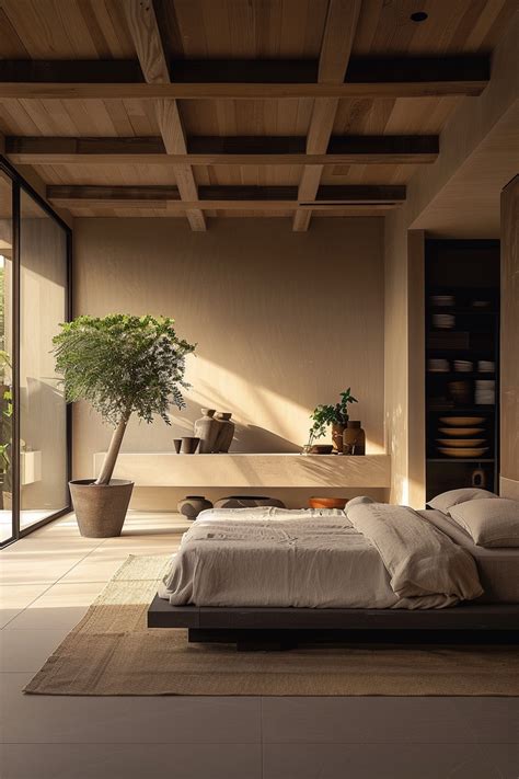 Wabi Sabi Bedroom Serene Simplicity Quiet Minimal Wabi Sabi