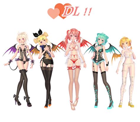 Tda Succubus Pack Dl By Evelyn Sama On Deviantart
