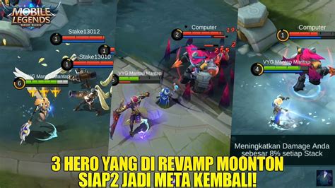 FREYA REVAMP REMODEL HANZO REVAMP LANCELOT REVAMP PENJELASAN SKILL HERO YANG DI REVAMP