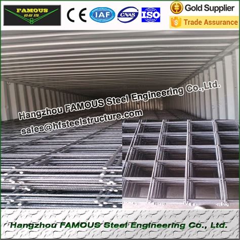 보강 스틸 광장 리브 메쉬 Sl81 6 메터 24 메터mesh Colandermesh Dressmesh
