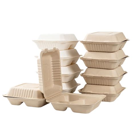 Sugarcane Clamshell Containers Supplier Lokyo