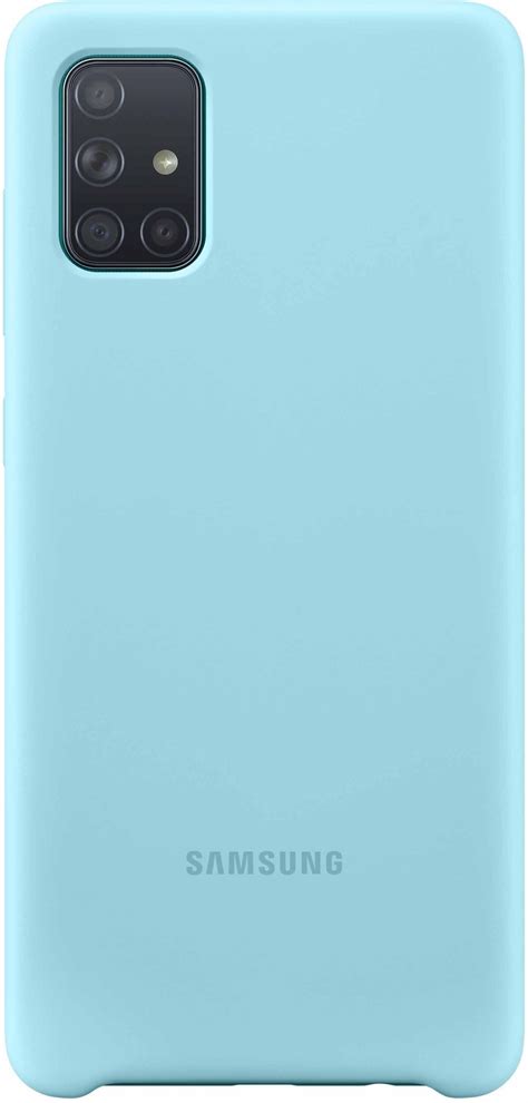 Samsung Galaxy A71 Silicone Cover -suojakuori, sininen – Verkkokauppa.com