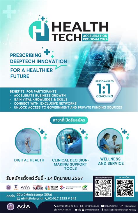 🌟 Health Tech Nia National Innovation Agency Thailand
