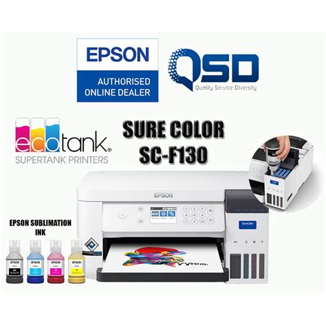 EPSON SureColor SC F A Dye Sublimation Ink Tank Printer Shopee Malaysia