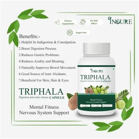 Triphala Tablet 60pc 60 Tablets At Rs 80bottle In Jaipur Id