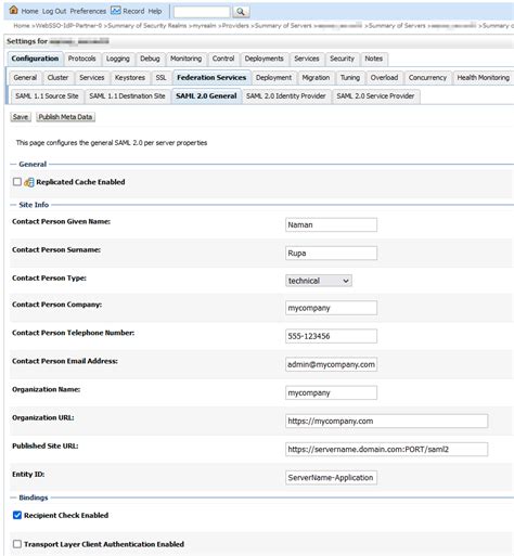 Weblogic SSO With Microsoft ADFS Weberheinz