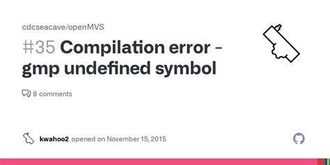 Compilation Error Gmp Undefined Symbol Issue 35 Cdcseacave OpenMVS GitHub