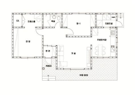12 어머님을 위한 선물 북유럽식 26평 전원주택 작은 집 꿈의 집 도면 콘크리트 집