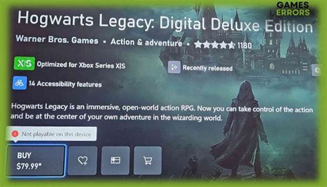 Hogwarts Legacy Not Playable On This Device Why How To Fix