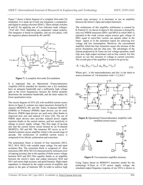 first order sigma delta modulator with low power pdf