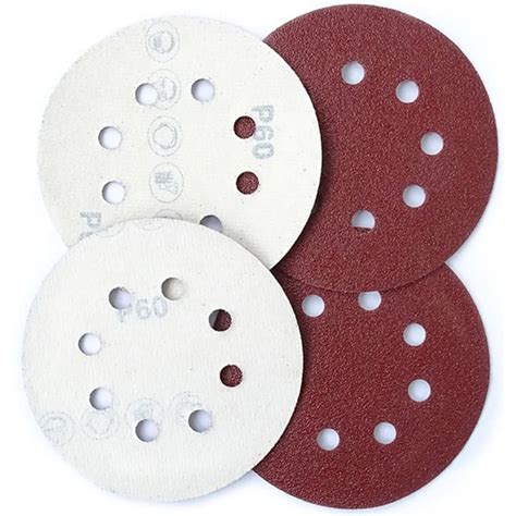 Ripley SET 100 LIJAS VELCRO CON 8 ORIFICIOS 125MM 5 PULGADAS