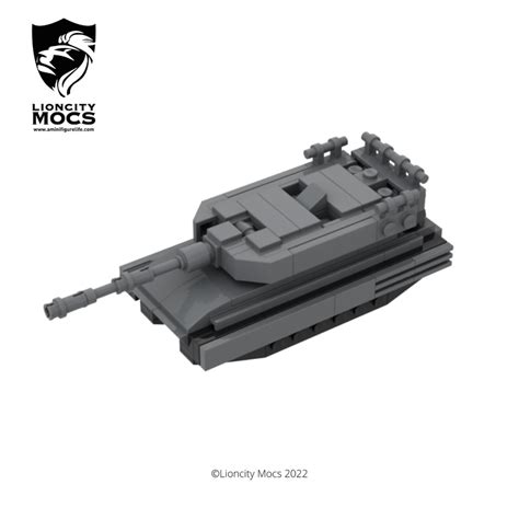 Lego Moc Leopard 2sg Mini Tank Moc By Lioncity Mocs Rebrickable