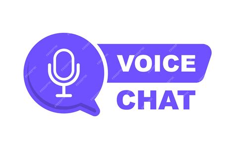 Logotipo De Chat De Voz Icono De Mensaje De Voz Vector Premium