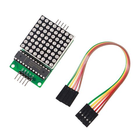 Max7219 8x8 Led Matrix Module Dot Led Matrix Module Mcu Control Rees52