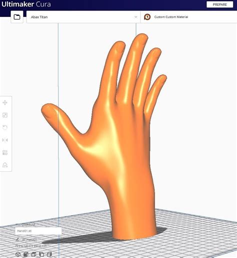 Hand STL M D Model D Printable CGTrader