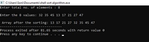 Shell Sort Algorithm In Data Structures Overview Time Complexity