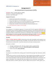 Ecommerce Assignment Inf S Pdf Inf S Ecommerce Assignment An Ecommerce Assessment
