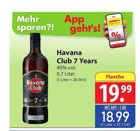 Havana Club 7 Years Angebot bei Famila - 1Prospekte.de