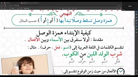 Nour Al Bayan 21 Comment Prononcer Hamzatou Alwassl En Début De