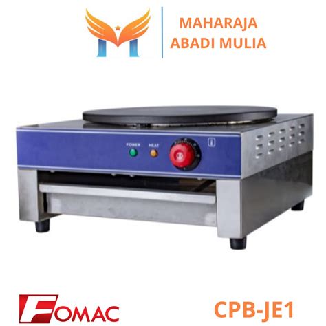 Jual Mesin Pembuat Crepes Electric Fomac Cpb Je1 Electric Crepe Maker
