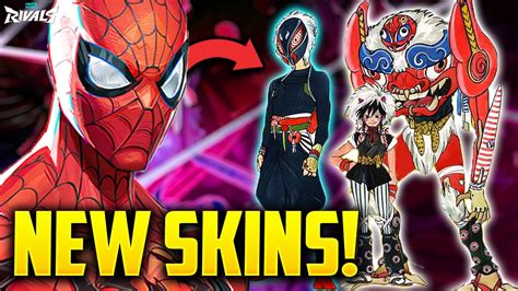 New Samurai Spider Man And Oni Peni Parker Skins Revealed Marvel Rivals Youtube
