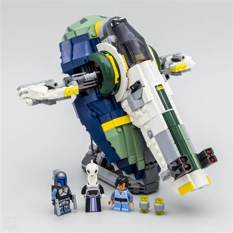 Review Lego Star Wars 75433 Jango Fetts Starship Hoth Bricks