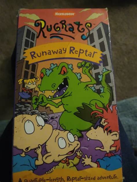 RUGRATS RUNAWAY REPTAR VHS Video Cassette Tape Nickelodeon FAST UK 0