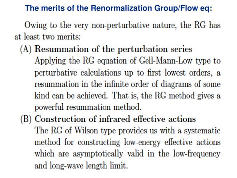 Ppt Application Of The Renormalization Group Method For The Reduction Of Transport Equations