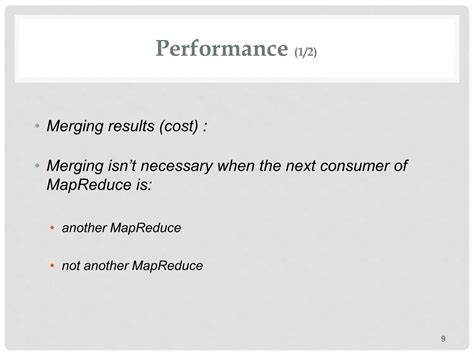 Map Reduce Advantages Over Parallel Databases PPT