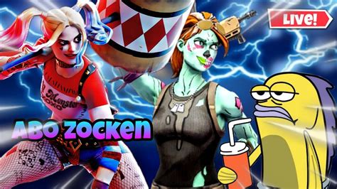 Fortnite Live Deutsch 💚 Abo Zocken Mit Euch Gamergirl Abozocken Youtube