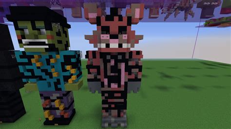 Trtf 3 Kitty Fazcat Minecraft Statue Trtf 3 By Springbonnie1234567 On Deviantart
