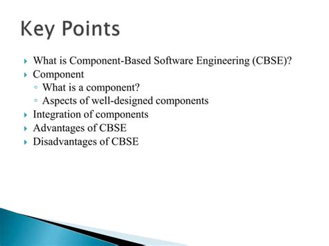 Component Based Software Engineering Ppt
