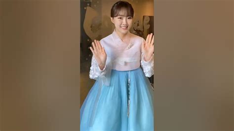 이보람 Lee Boram 한복입은모습 Youtube