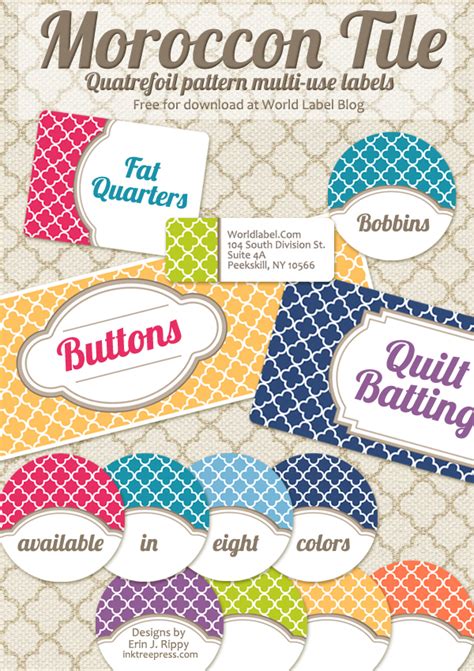 Designed Label Templates Worldlabel Blog