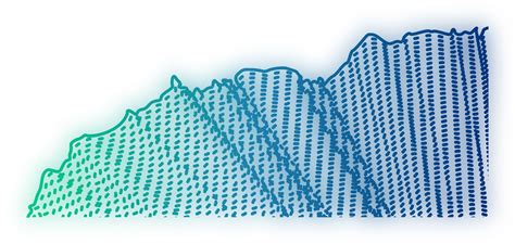 Abstract Wavy Lines Element Flowing Particles Wave Pattern 3d Curve Halftone 35442549 Png