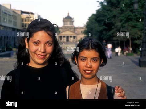 2 Two Mexicans Mexican Students Girls Teens Teenage Girls