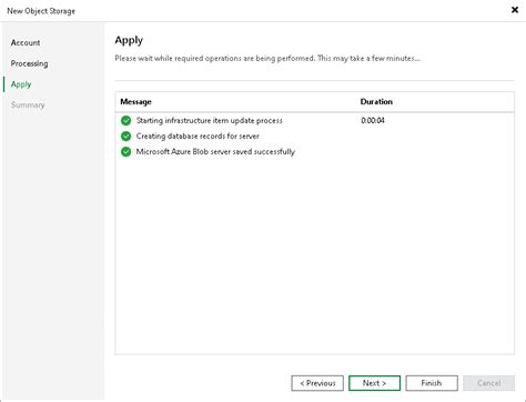 Step 4 Apply Object Storage Settings Veeam Backup And Replication User Guide