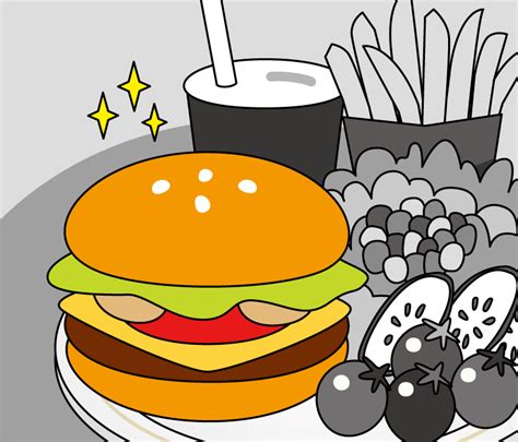 果嗑漫畫工作室 資源分享 瘦子漢堡『skinny Burger』