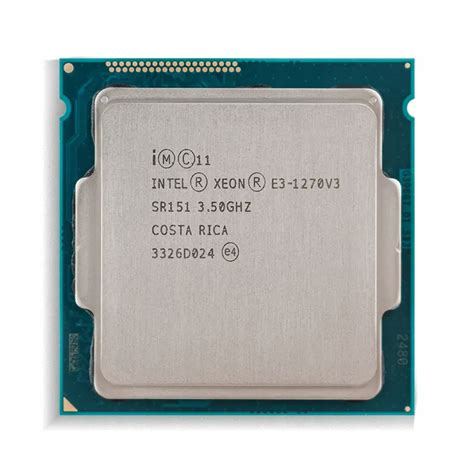 Procesor E3-1270V3 3,5 GHz 4 rdzenie 22 mln procesorów LGA11150 w ...