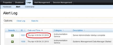 ‎time Wrong On Omsa Ems Log Dell Technologies