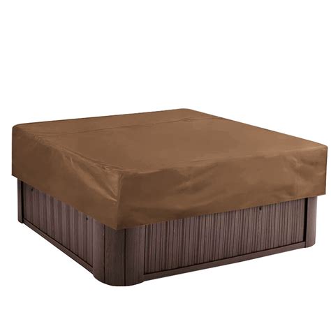 Garden Square Hot Tub Spa Cover Replacement Waterproof Uv Protected Re