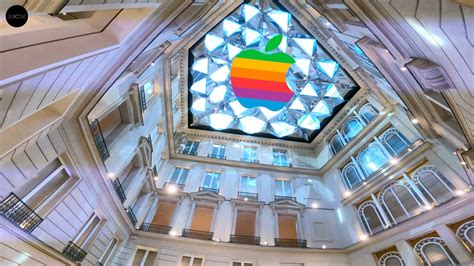 Apple Store Tour Paris France Apple Store Champs Élysées 🍎 Youtube