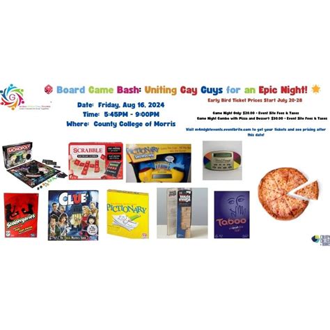 Board Game Bash Uniting Gay Guys For An Epic Night Out In Jersey Media