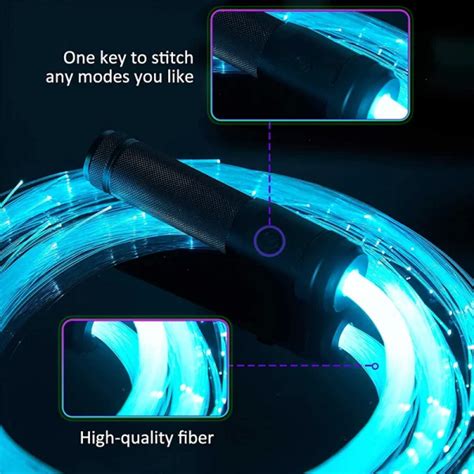 Dropship Disco Dance Whip Party 360° Swivel Led Fiber Optic Whip