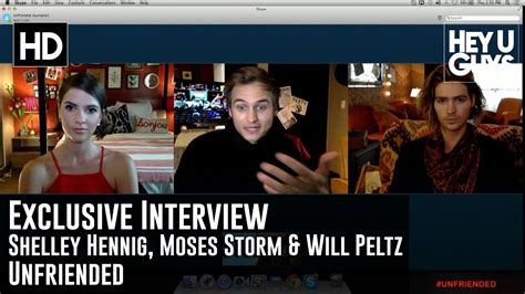 Shelley Hennig Moses Storm And Will Peltz Exclusive Interview