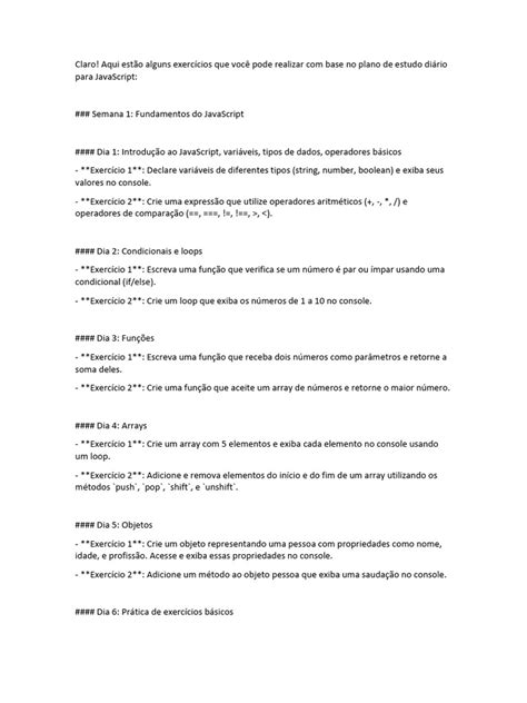 exercicios javascript diario pdf