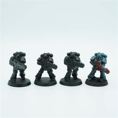 Warhammer 40k Space Marines Primaris Hellblasters Zestaw 4 Figurki