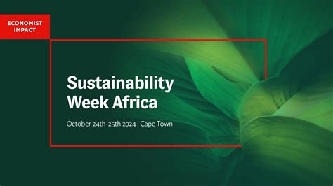 Sustainability Week Africa