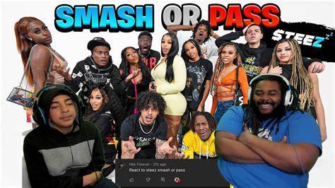 Steezzz Smash Or Pass Face To Face Nbu Tree Reaction Youtube
