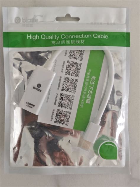 Mini Displayport To HDMI Female Port Adapter 4K Mini DP To HDMI Adaptor Thunderbolt Cable 4K